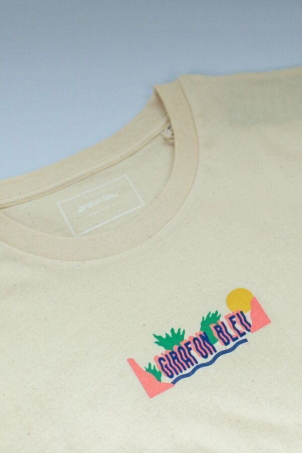 Tee-shirt Collab n°1 Natural Unisexe | Greenweez