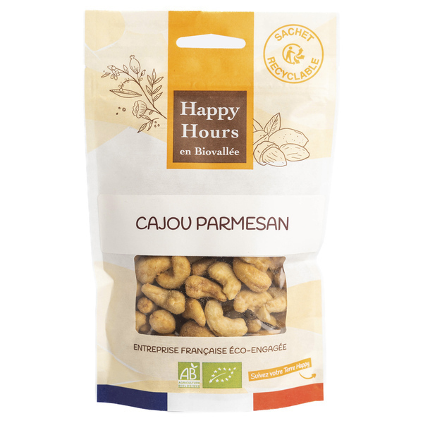 Noix de cajou au parmesan 115g | Greenweez
