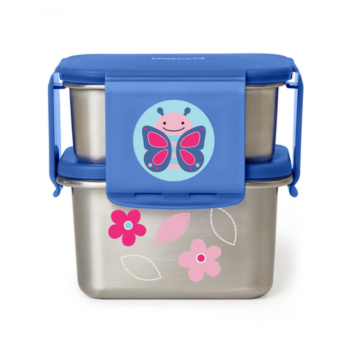 Lunch box en acier inox Singe Skip Hop Zoo | Greenweez