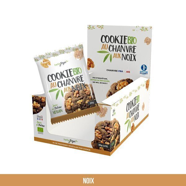 12 cookies Bio au Chanvre - 600g | Greenweez