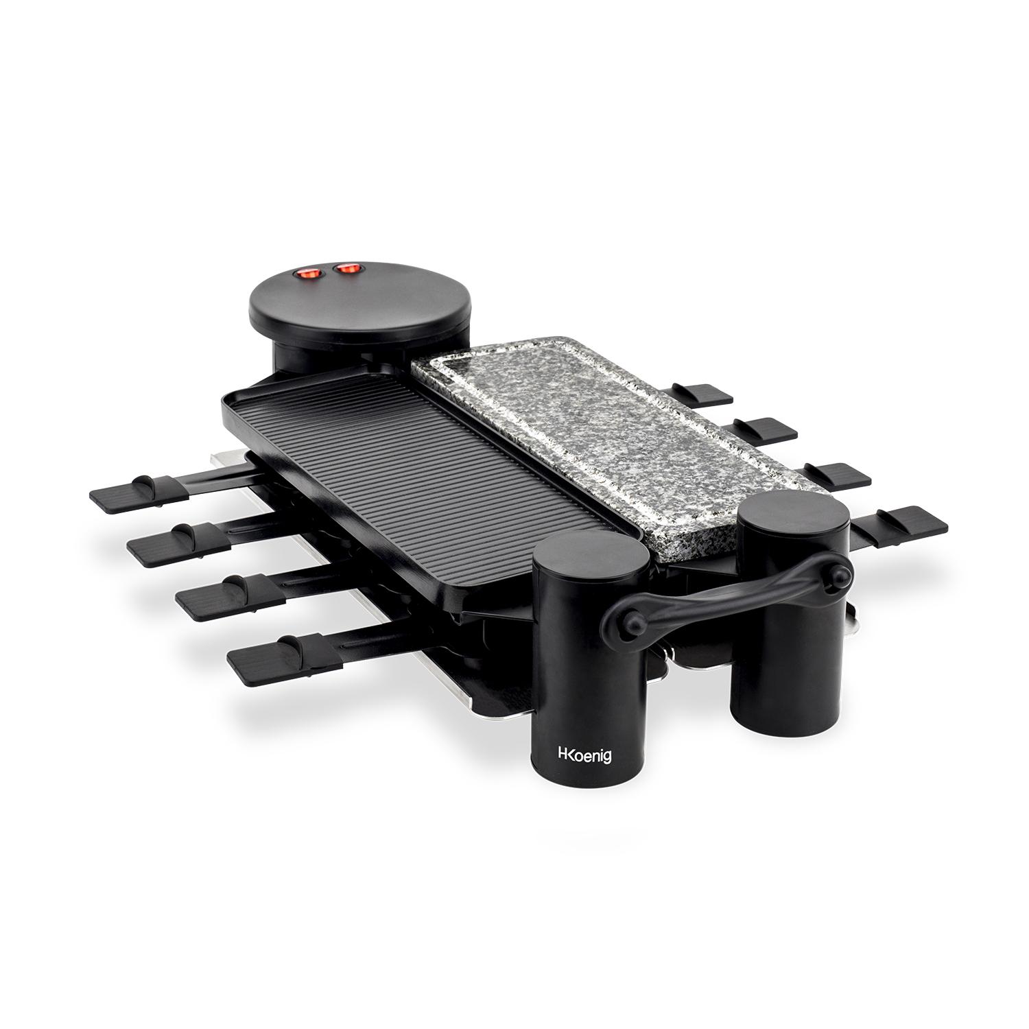 Raclette 4 en 1 convivial design | Greenweez