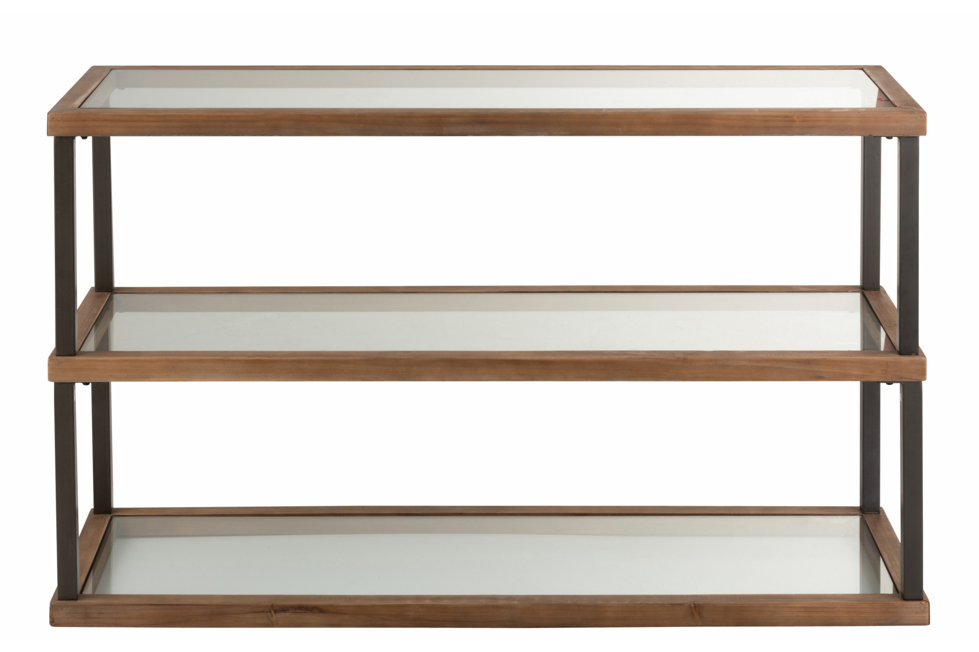 Console en bois et métal au style industriel - ENZO | Greenweez