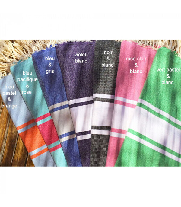 Fouta - tissage plat classique | Greenweez