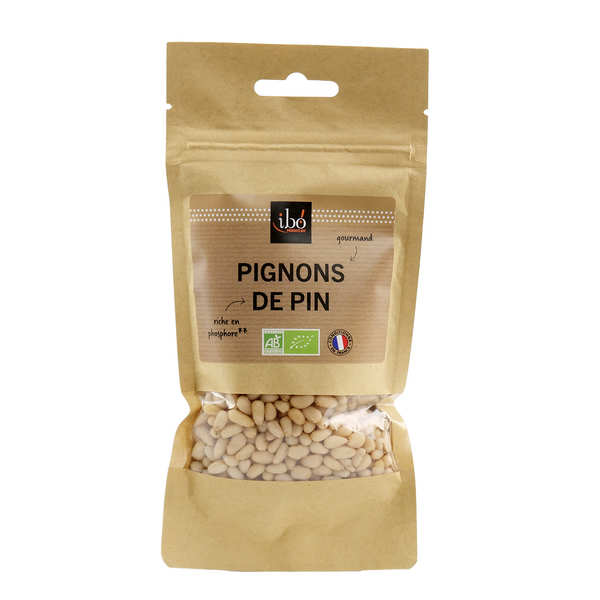 Pignons de pin bio - Sachet de 50g | Greenweez