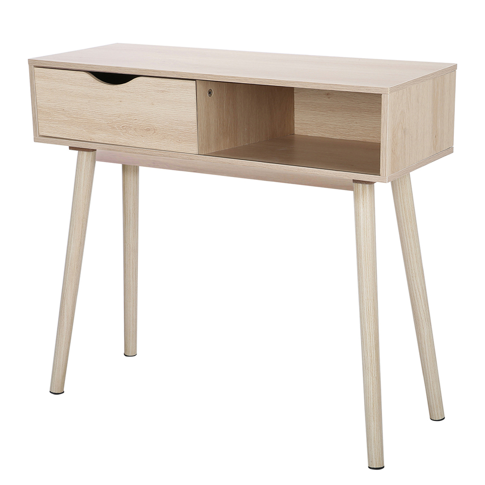 Meubles de console flip avec un tiroir 80 x 30 x h 72 cm | Greenweez