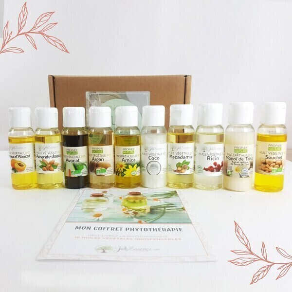 10 huiles végétales indispensables - Coffret Phytothérapie | Greenweez
