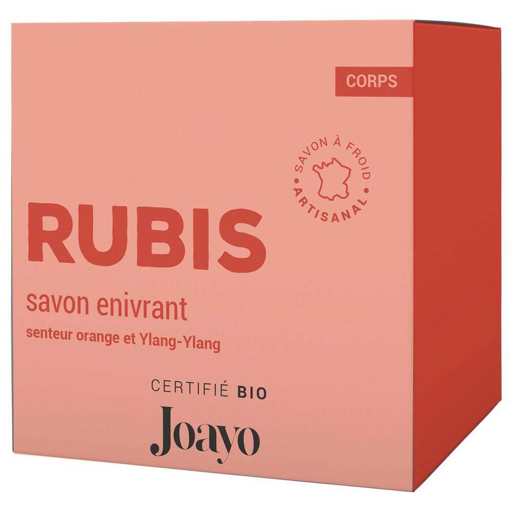 Savon enivrant Rubis senteur orange ylang-ylang 100g | Greenweez