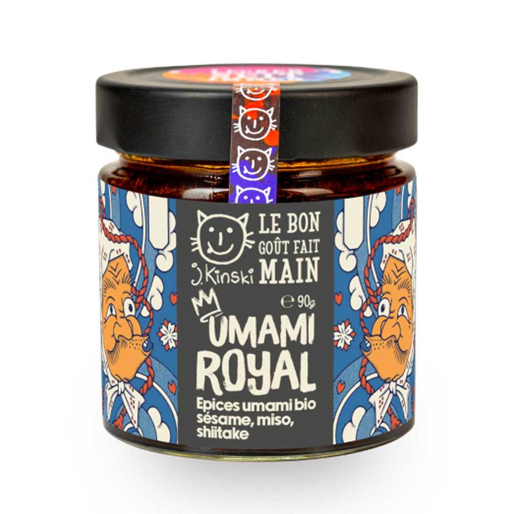 Épices umami sésame, miso, shiitake 90g | Greenweez