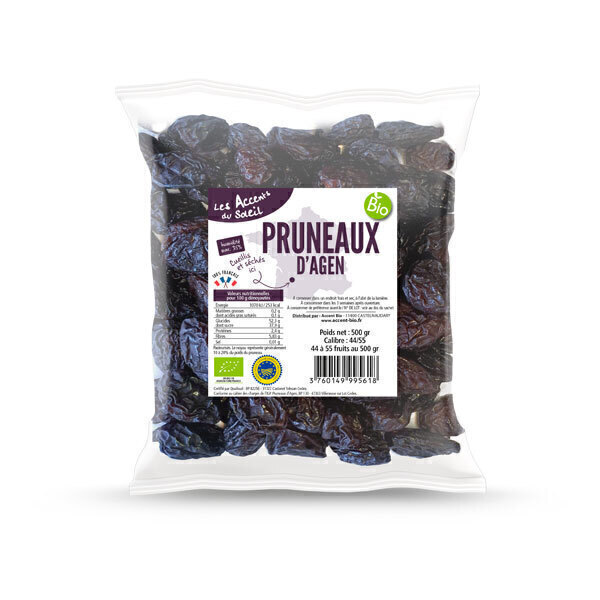 Pruneaux d'Agen Sud-Ouest bio 500g | Greenweez