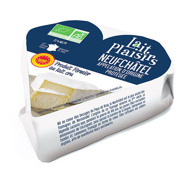 Neufchâtel AOP fermier 200g | Greenweez