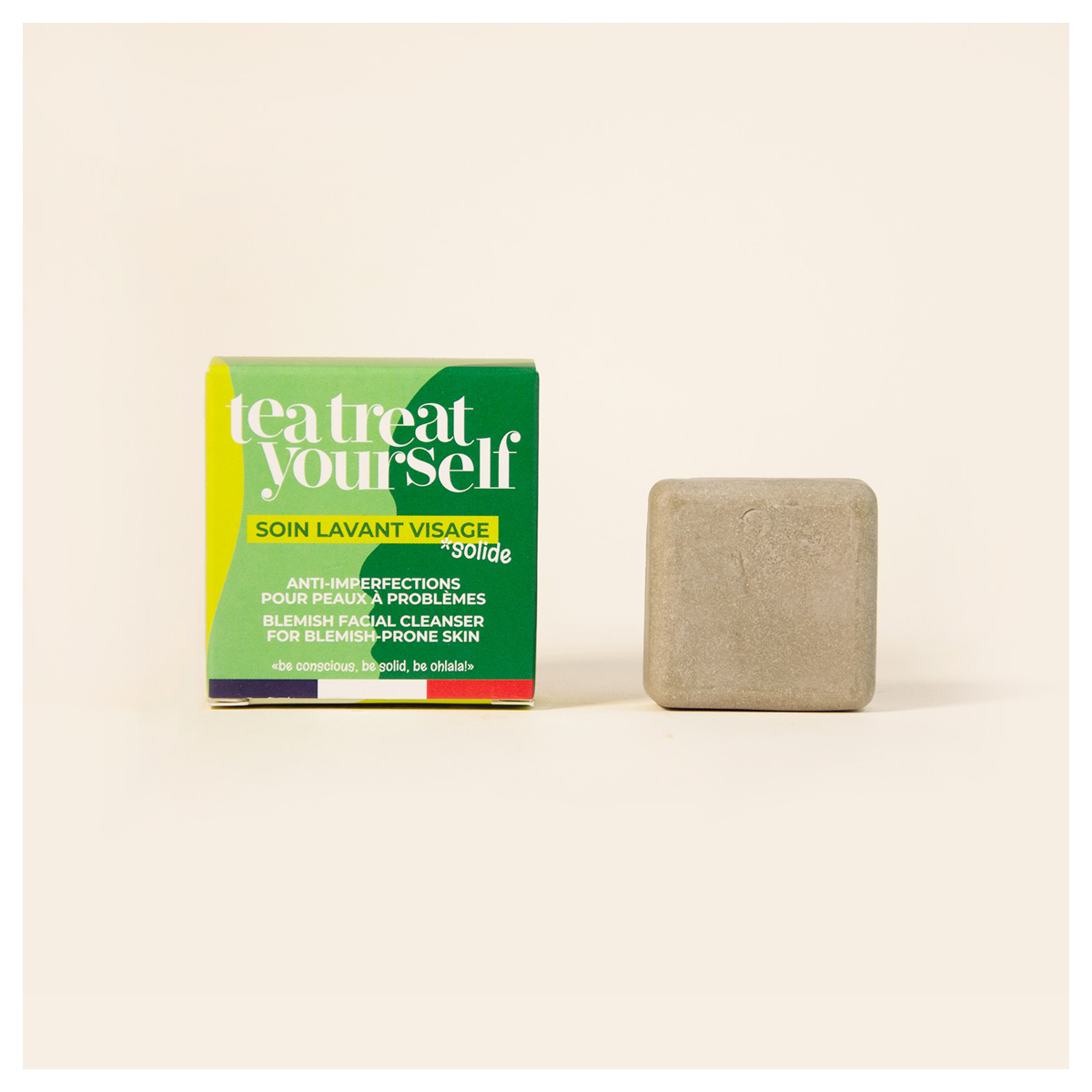 Soin lavant visage Tea treat yourself 28g | Greenweez