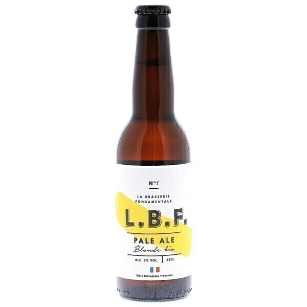LBF PALE ALE 33CL - CERTIFIE FR-BIO-01 | Greenweez