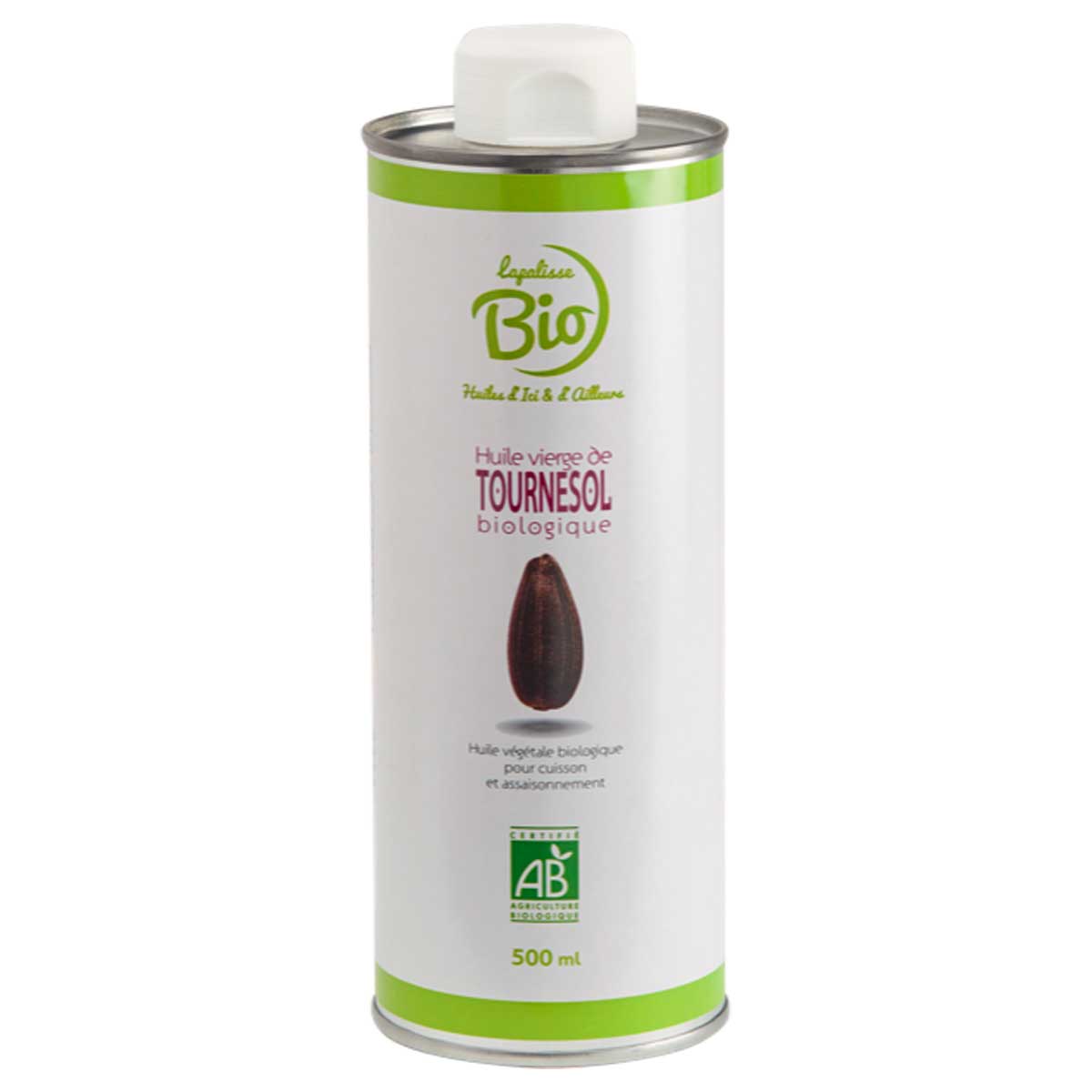 Huile vierge de tournesol bio 500ml | Greenweez