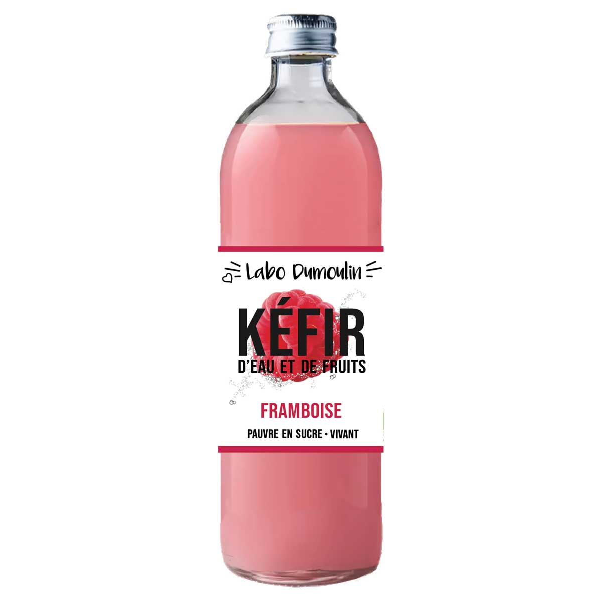 Kéfir de fruits Framboise bio 75cl | Greenweez
