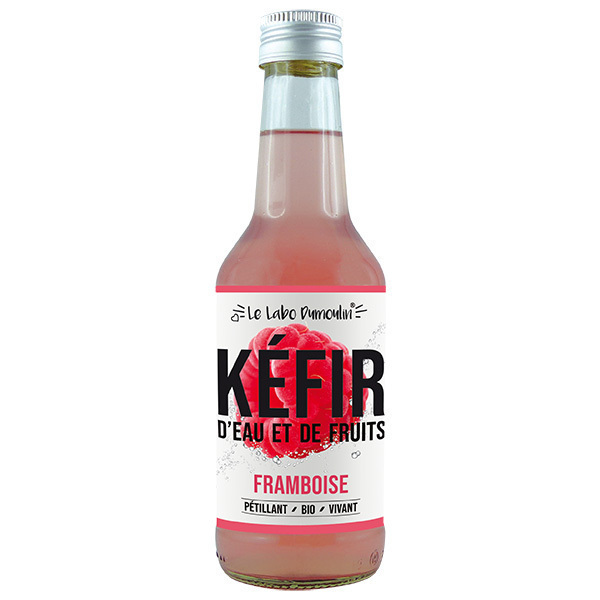 Kéfir de fruits Framboise bio 25cl | Greenweez