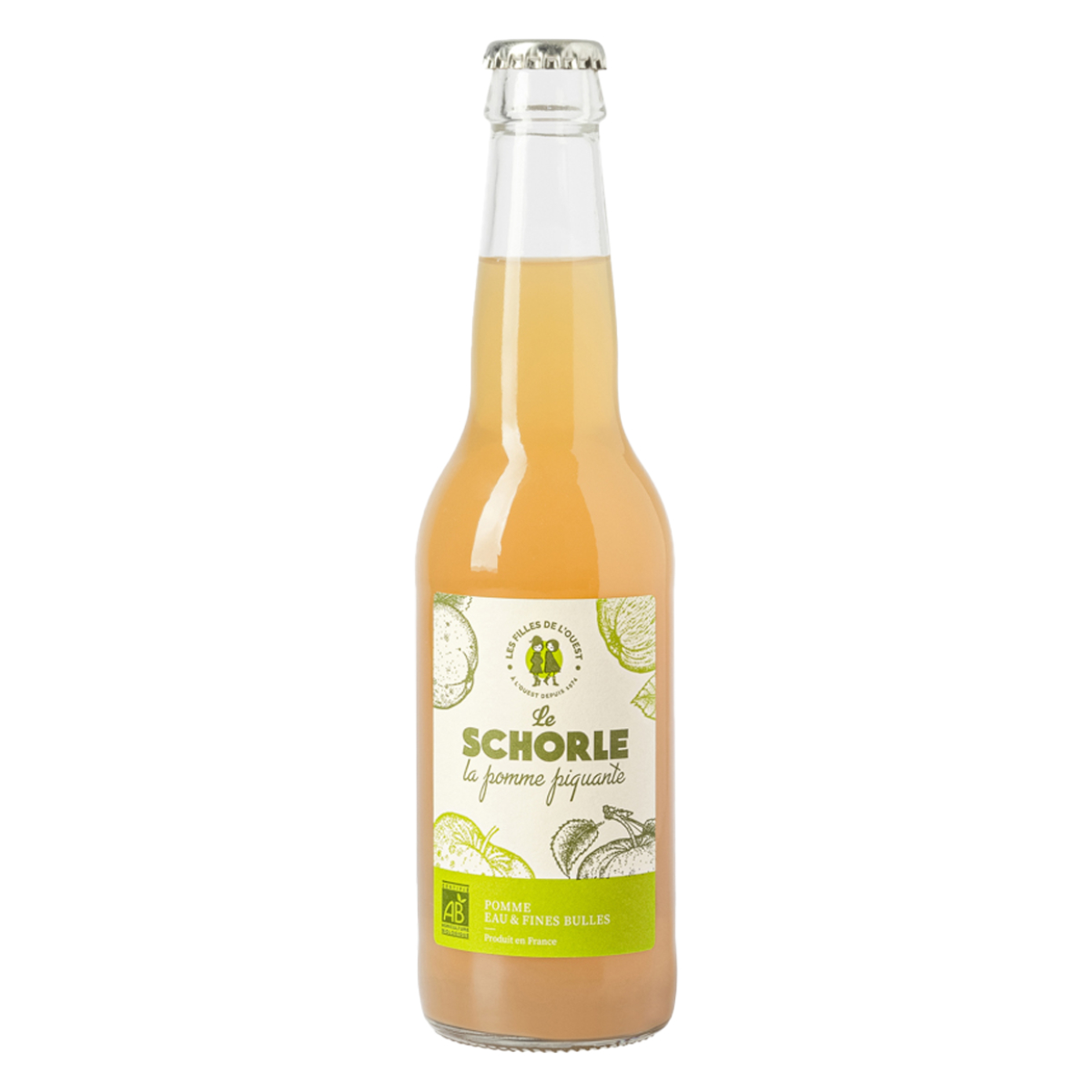 Boisson Schorle pomme tonique bio 33cl | Greenweez