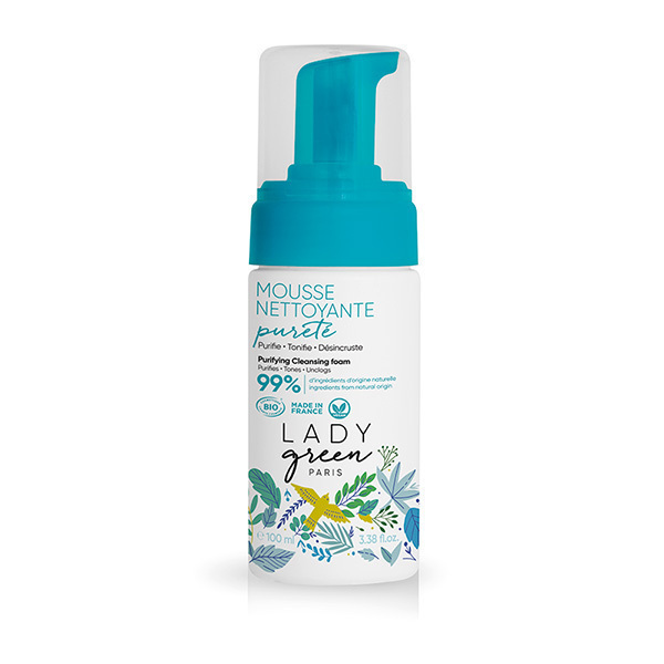 Mousse nettoyante pureté 100ml | Greenweez