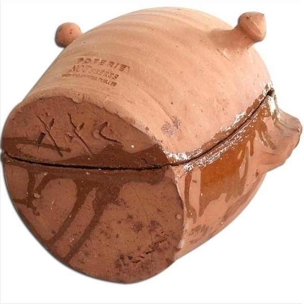Diable en terre cuite plat au four Poterie NOT XXL | Greenweez