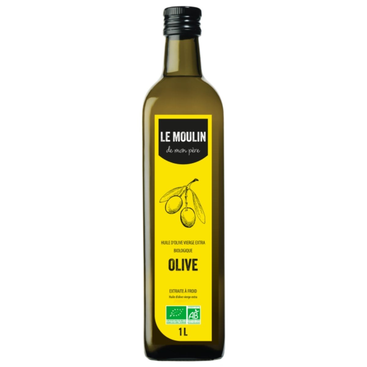 Huile d'olive vierge extra bio 1L | Greenweez