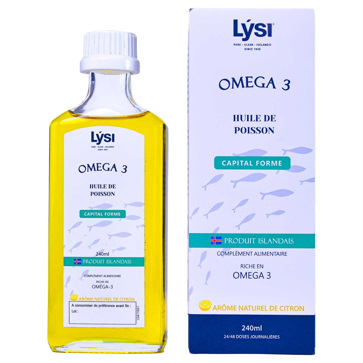Oméga 3 Huile de poissons sauvages 240 mL | Greenweez