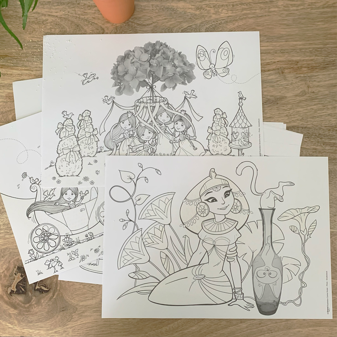 Coloriages en papier | Greenweez