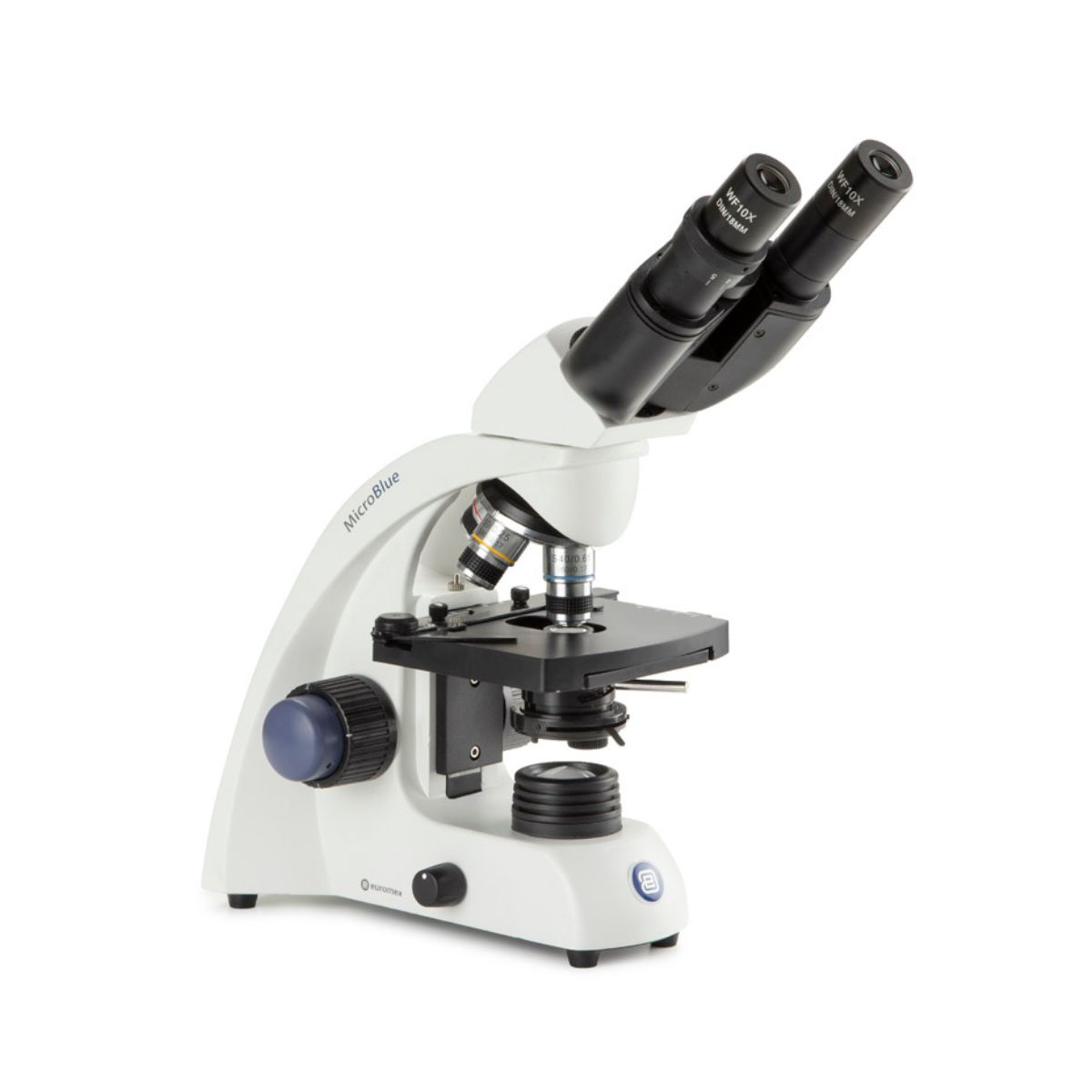 Microscope binoculaire MicroBlue - Platine x-y - 4x/10x/40x | Greenweez