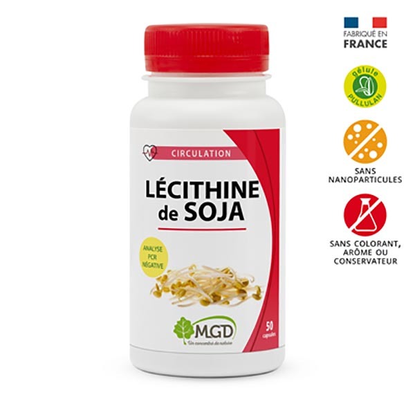 Lécithine de soja 50 caps. | Greenweez