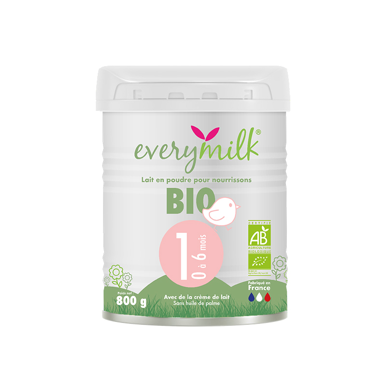 Lait infantile Bio everymilk 1 de 0 à 6 mois - 1 boîte | Greenweez