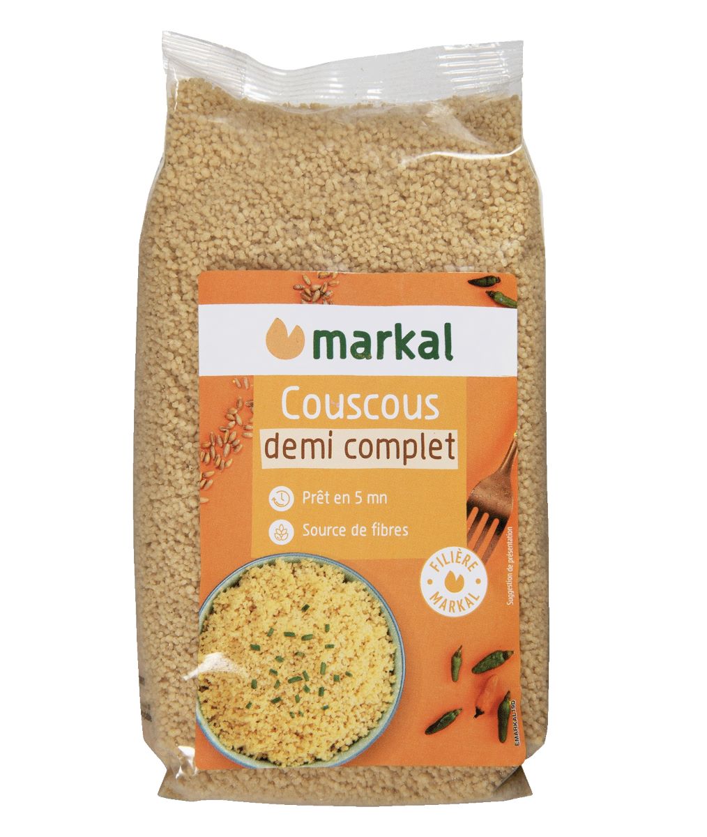 Couscous demi-complet bio 500g | Greenweez