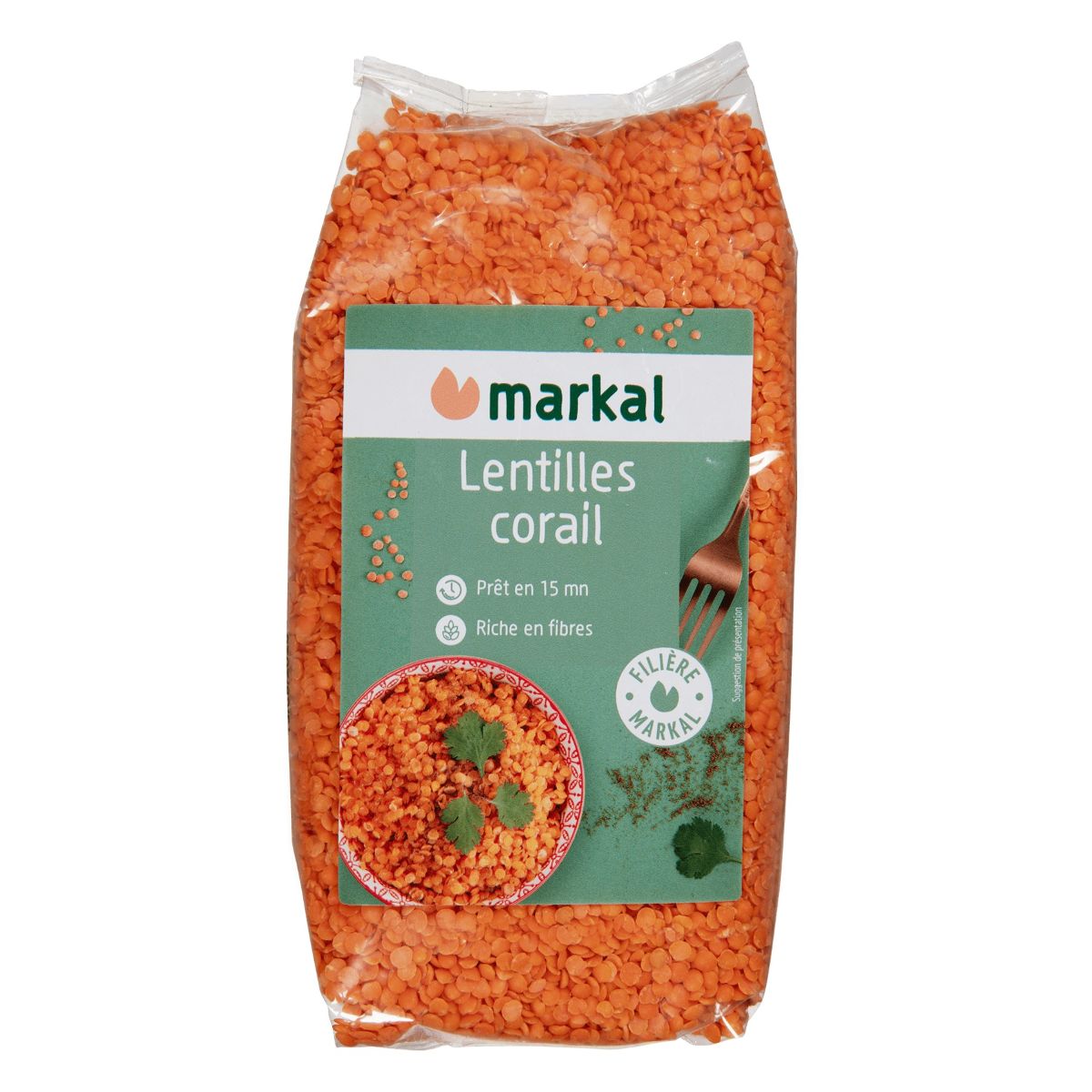 Lentilles corail bio 500g | Greenweez