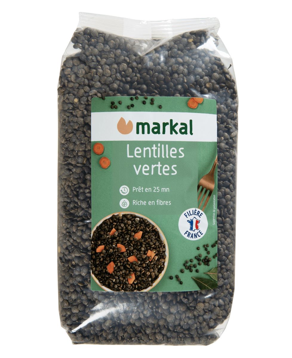Lentilles vertes bio 1kg | Greenweez