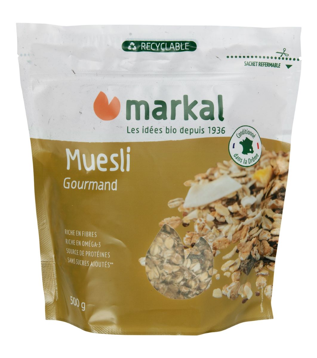 Muesli gourmand bio 500g | Greenweez