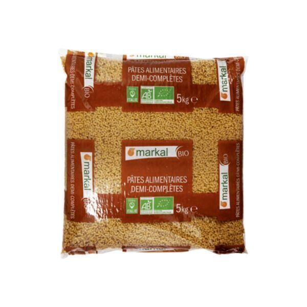 Coquillettes demi-complètes bio 5kg | Greenweez