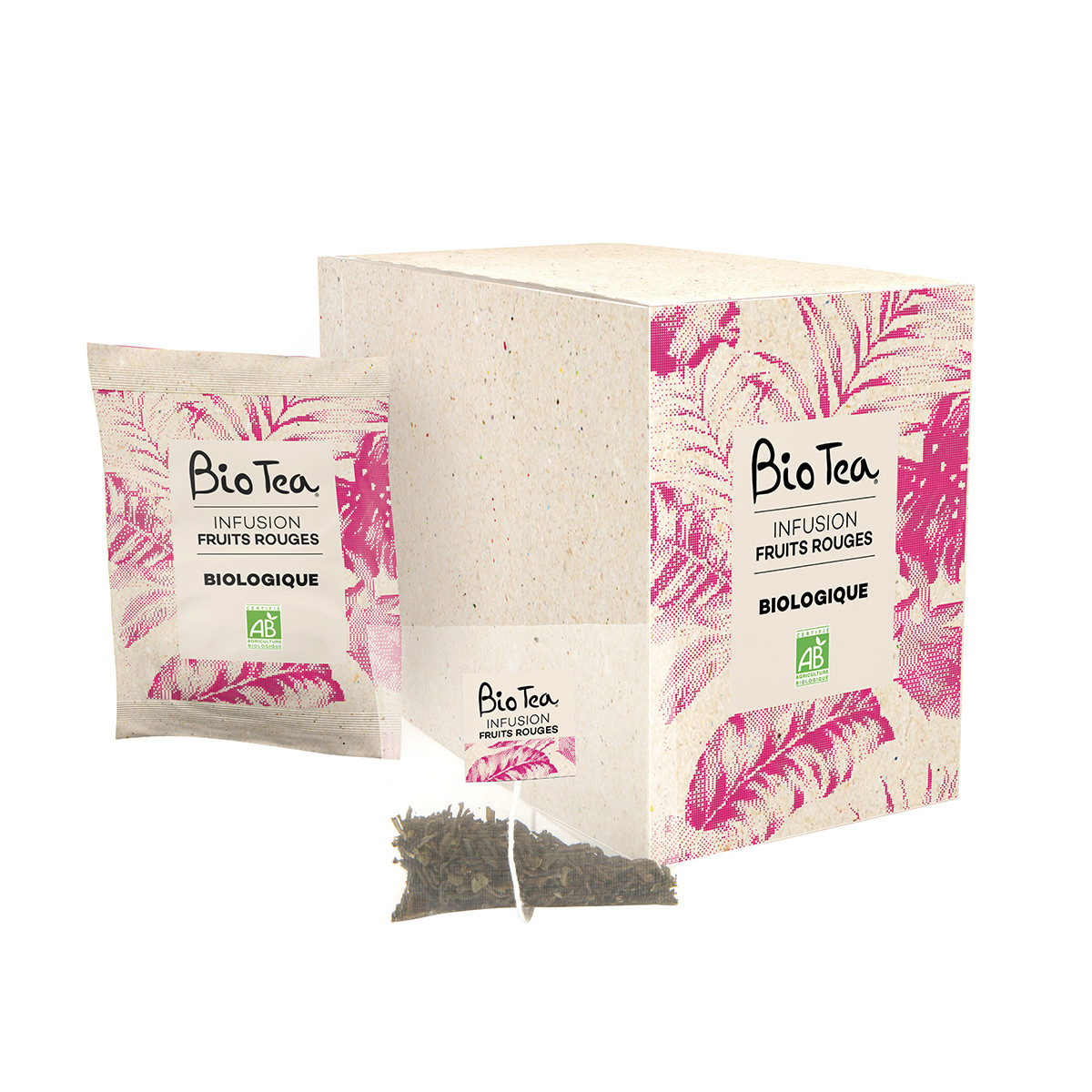 Infusion - Fruits Rouges bio en sachet - 25 Pièce | Greenweez