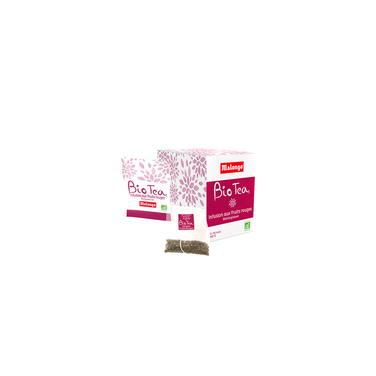 Infusion - Fruits Rouges bio en sachet - 25 Pièce | Greenweez