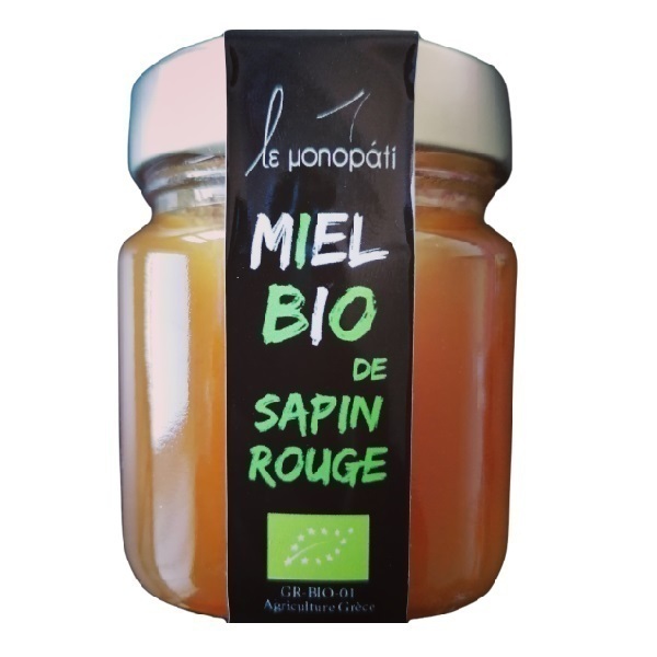 Miel Bio de Sapin Rouge Le Monopati | Greenweez