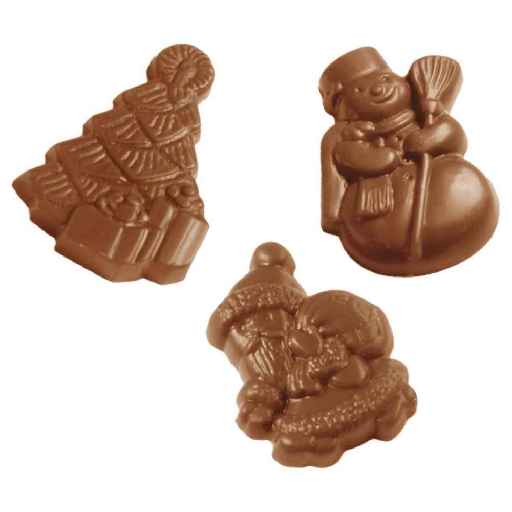 Friture de Noël chocolat au lait 1kg | Greenweez