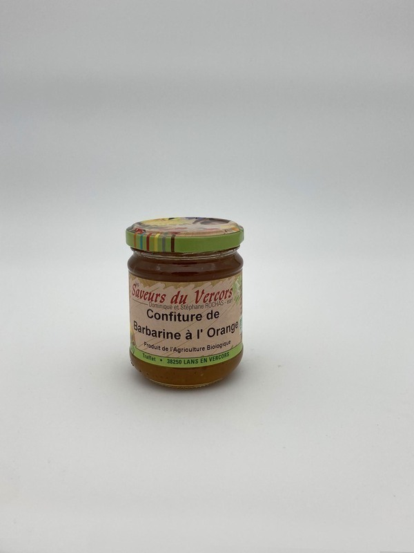 Confiture de Barbarine à l'Orange Bio - 220g | Greenweez