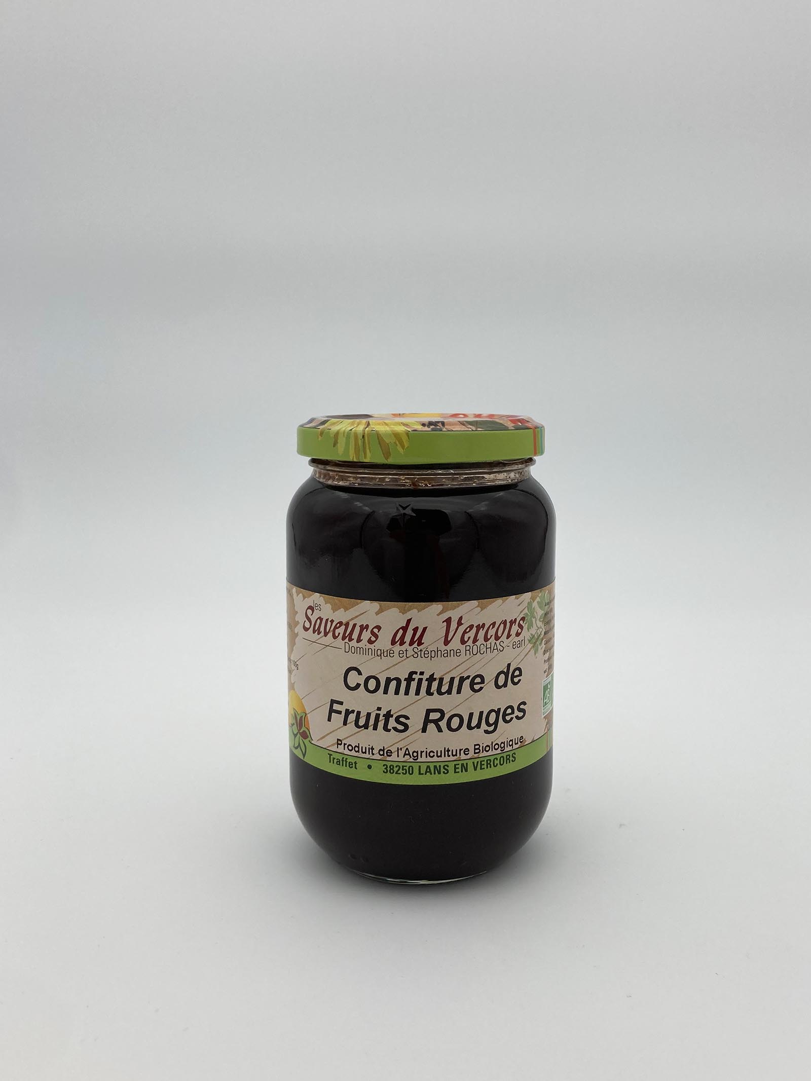 Confiture de Fruits Rouges Bio - 430g | Greenweez