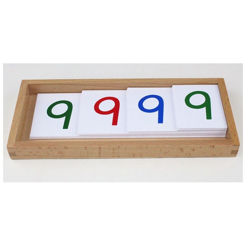 Grandes cartes des nombres en PVC 1-9000 | Greenweez