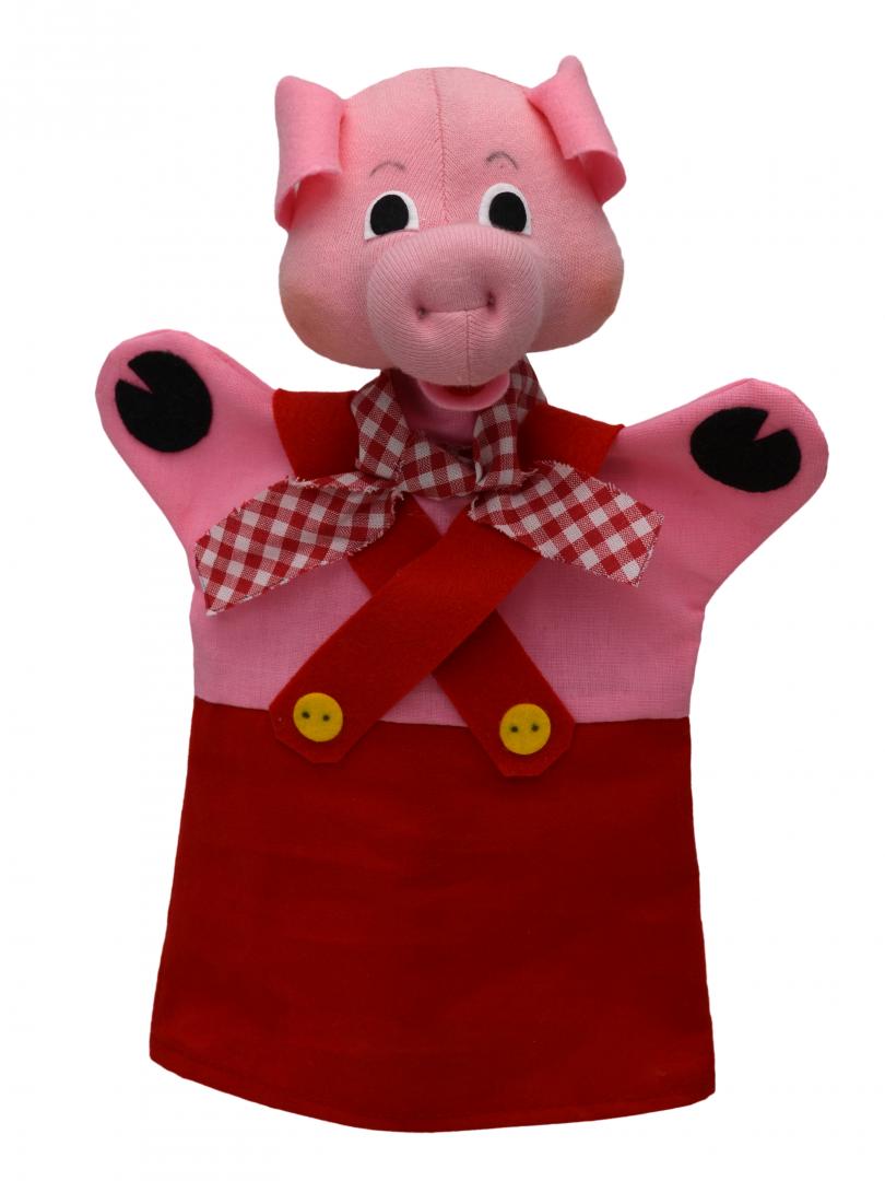 Marionnette Petit Cochon rouge | Greenweez