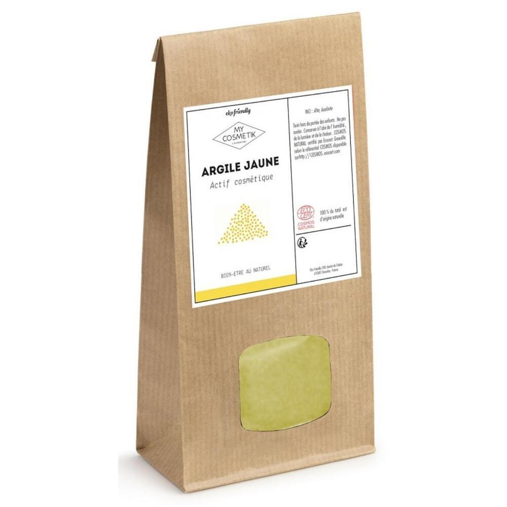 Argile jaune BIO - 200 g - en sachet kraft | Greenweez
