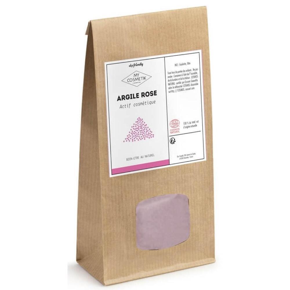 Argile rose BIO - 200 g - en sachet kraft | Greenweez