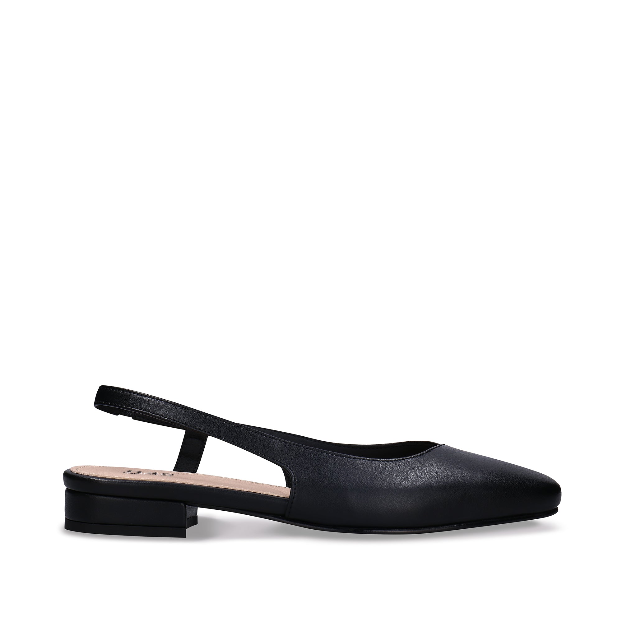 Diana Black chaussures véganes pour femme plates slingback | Greenweez