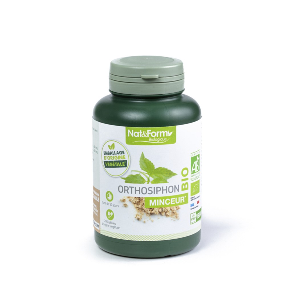 Orthosiphon 200 gélules Nat et Form BIO | Greenweez