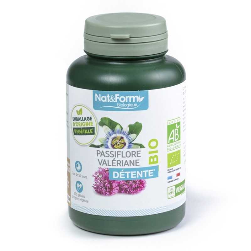 Passiflore 200 gélules Nat et Form BIO VEGAN | Greenweez