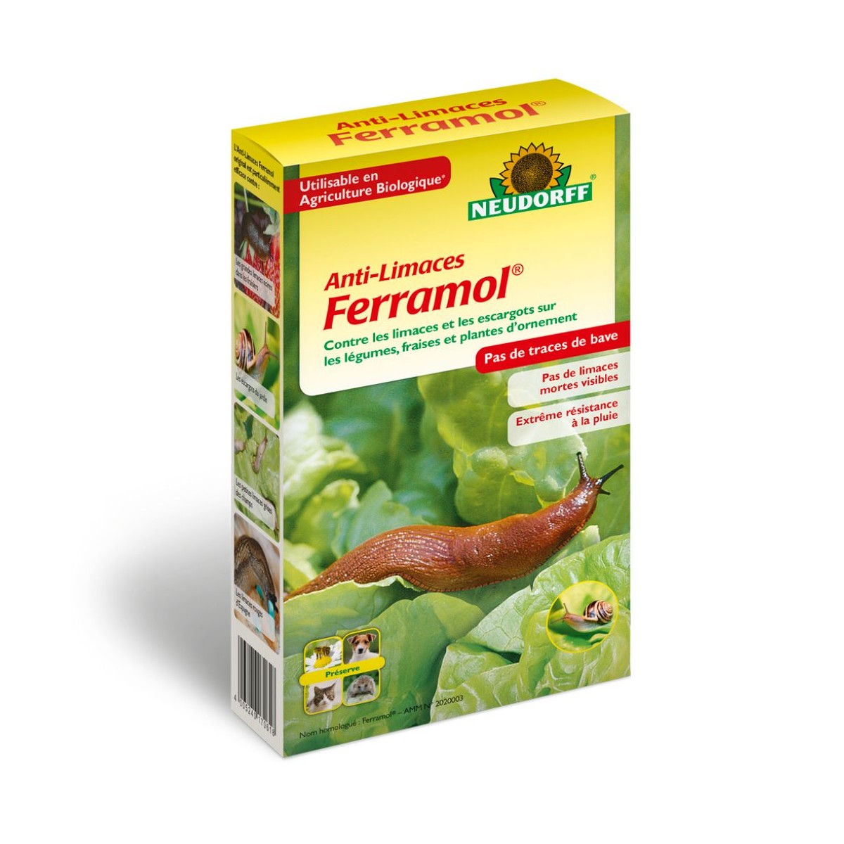Anti-limaces - Ferramol - Granulés - 1 kg | Greenweez
