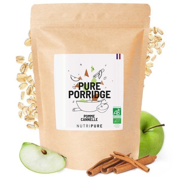 Pure Porridge BIO Pomme-Cannelle 350G | Greenweez