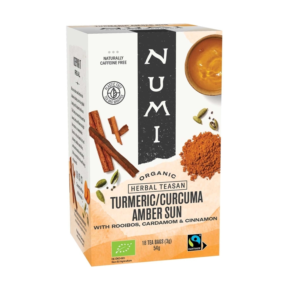 Infusion Curcuma Sol Ámbar bio commerce équitable 18 sachets | Greenweez