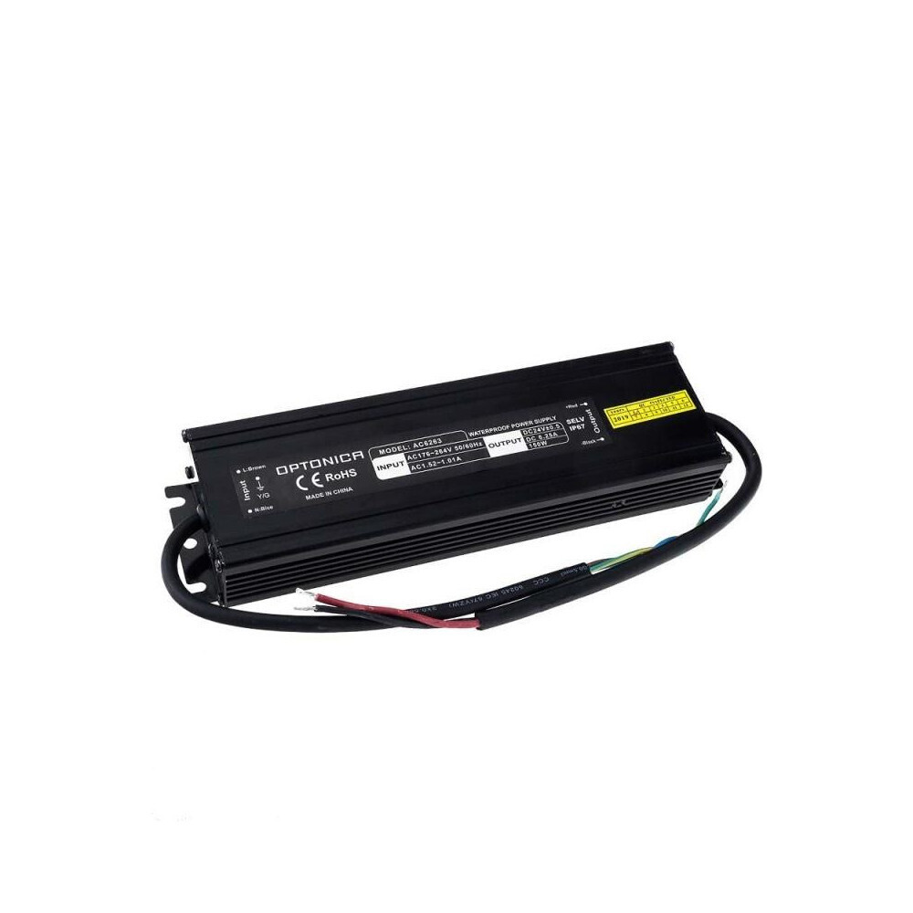 Alimentation LED DC24V 150W 6.25A Étanche IP67 | Greenweez